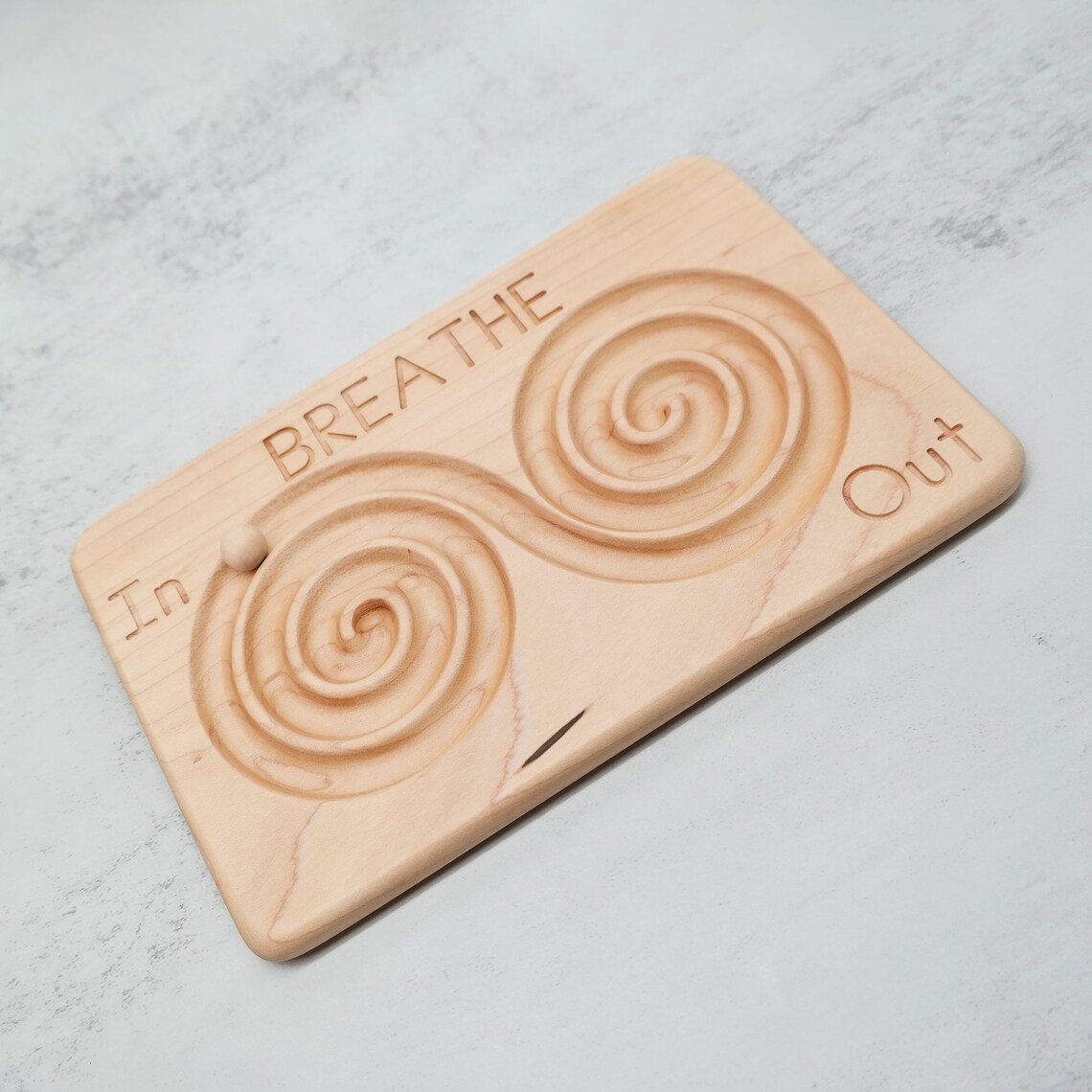 Ball Labyrinth, Wooden Finger Labyrinth, Meditation Labyrinth ...