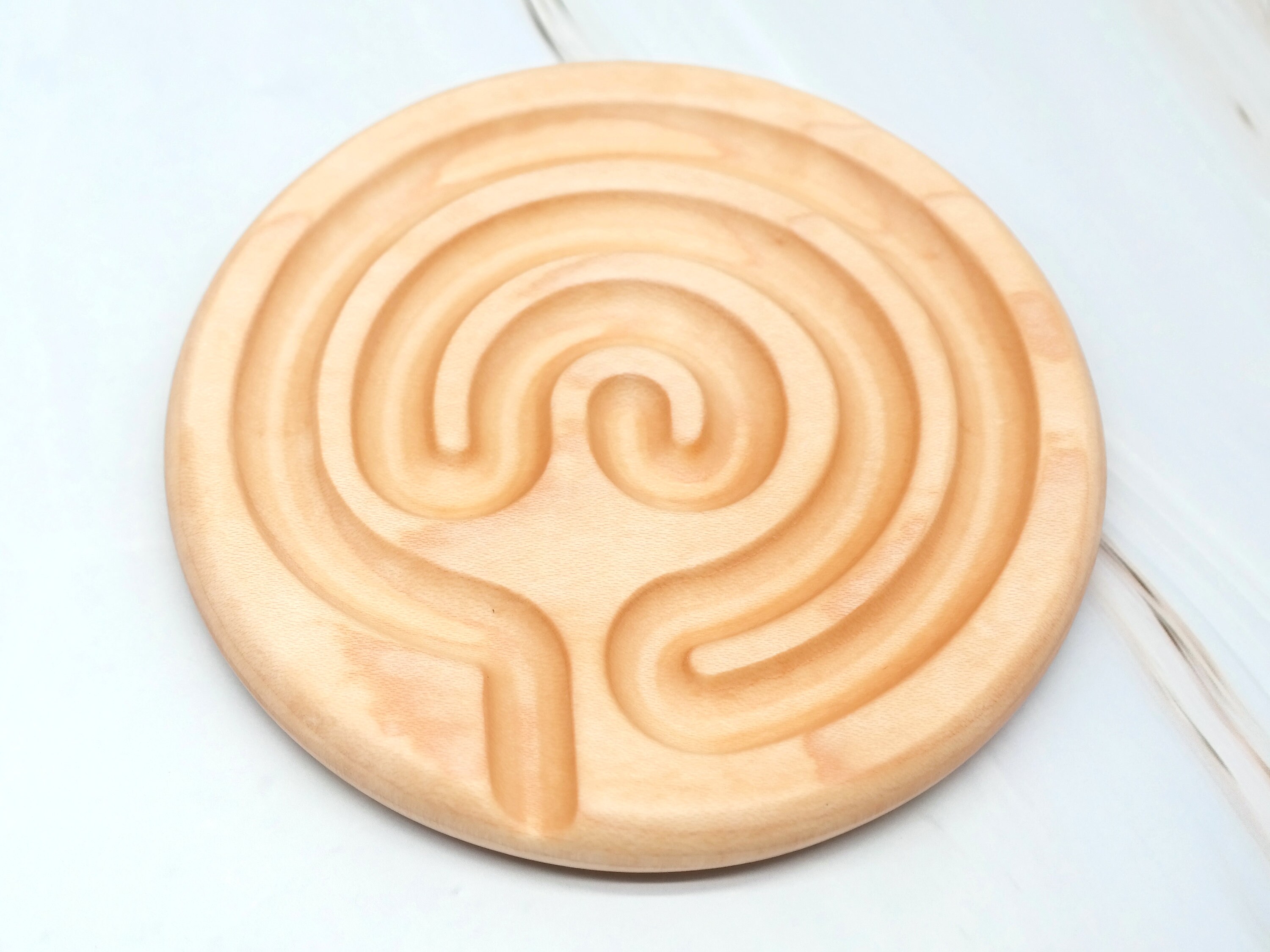 Pocket Labyrinth, Wooden Finger Labyrinth, Finger Labyrinth, Finger ...