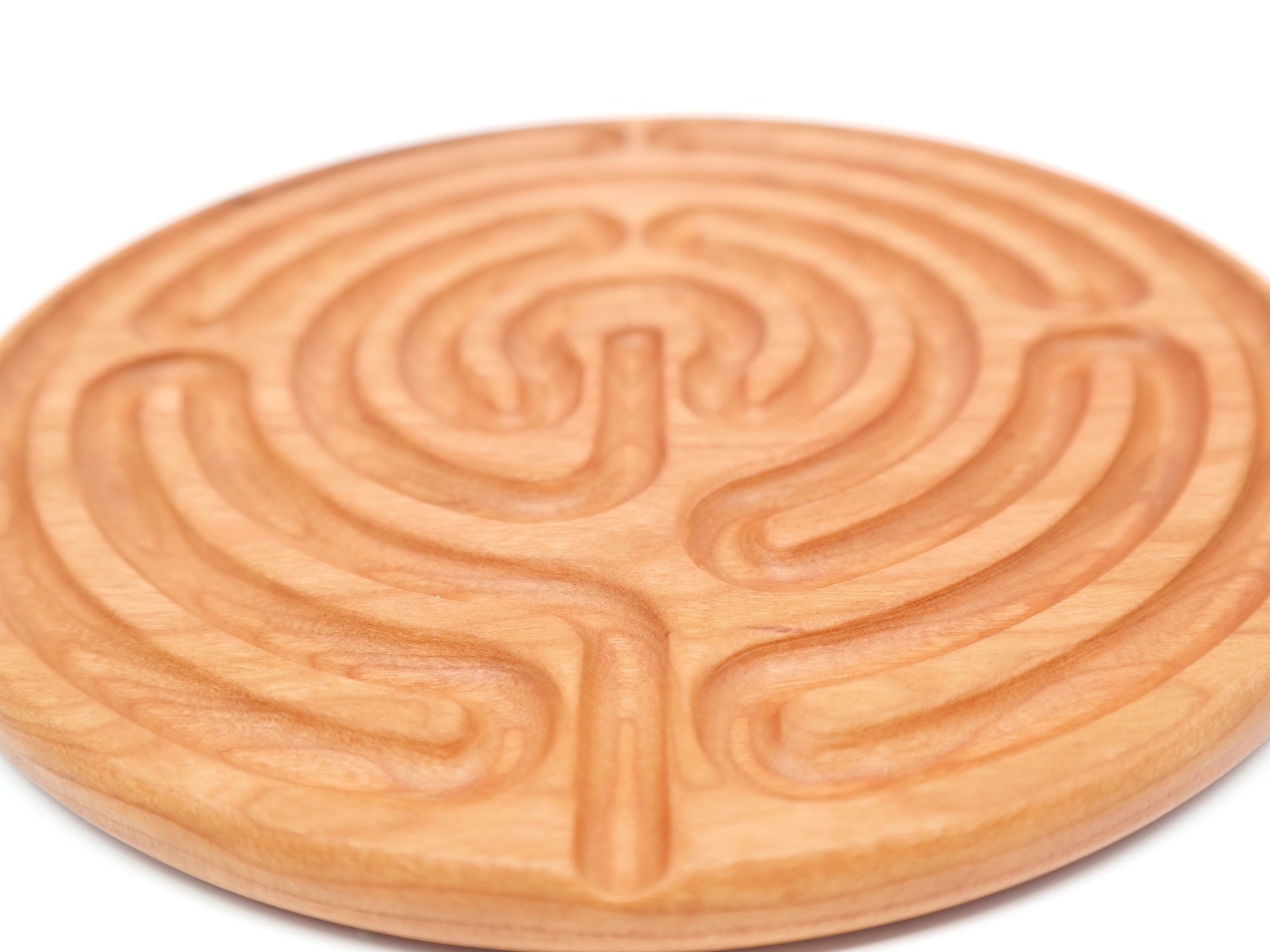Finger Labyrinth, Wooden Finger Labyrinth, Meditation Labyrinth ...