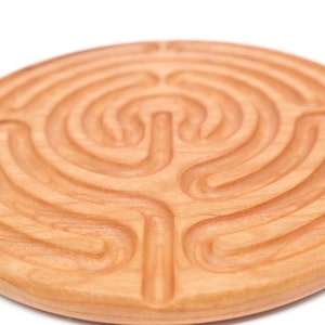 Finger Labyrinth, Wooden Finger Labyrinth, Meditation Labyrinth ...