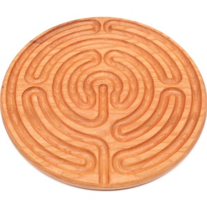 Finger Labyrinth, Wooden Finger Labyrinth, Meditation Labyrinth ...