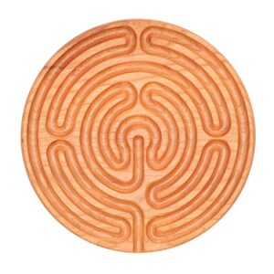 Finger Labyrinth, Wooden Finger Labyrinth, Meditation Labyrinth ...