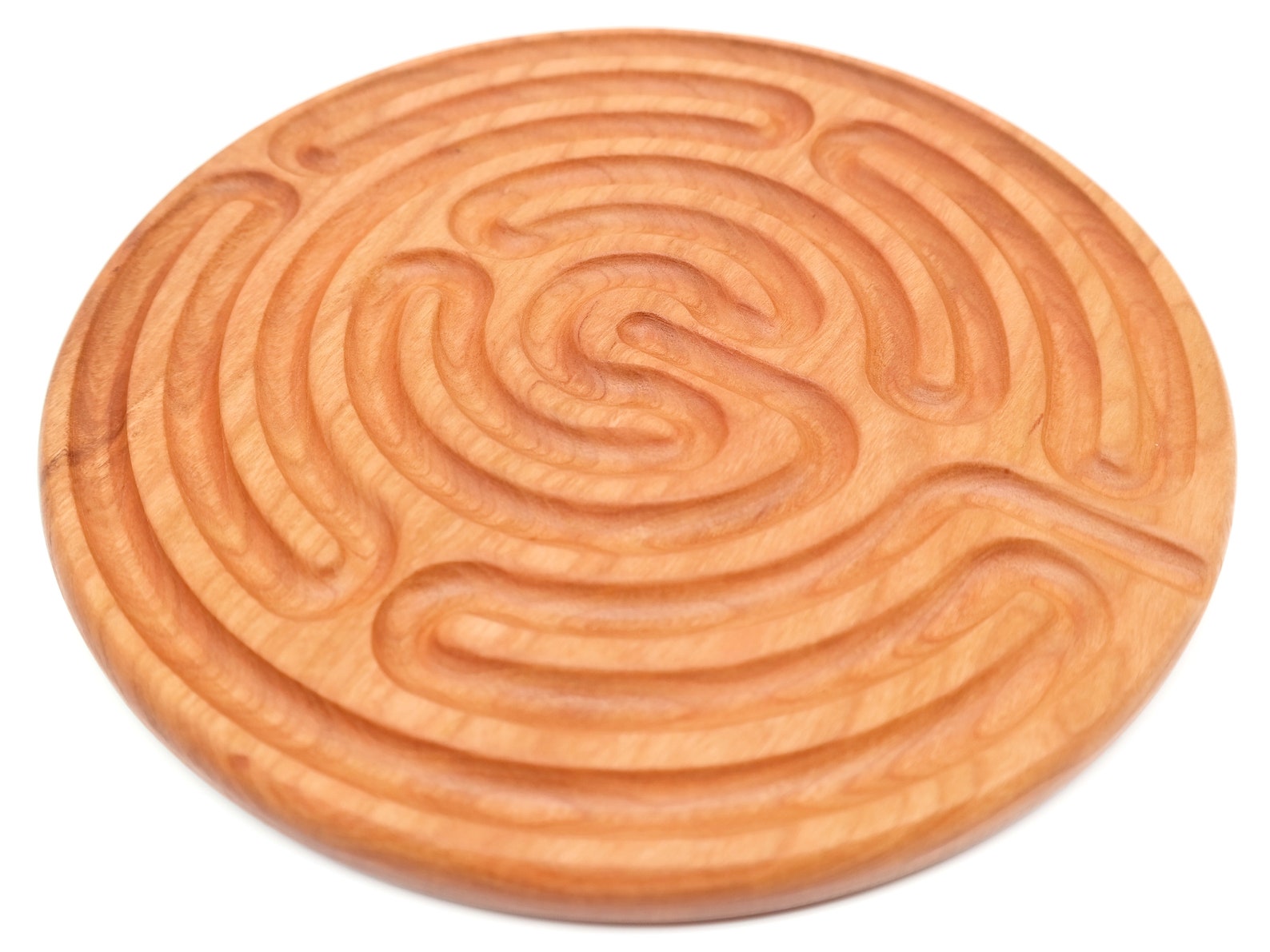 Finger Labyrinth, Wooden Finger Labyrinth, Meditation Labyrinth ...