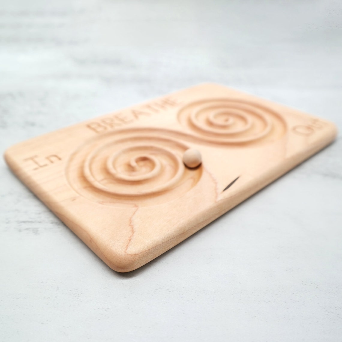 Ball Labyrinth, Wooden Finger Labyrinth, Meditation Labyrinth ...