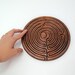 Double Heart Finger Labyrinth Ideal for the Meditation Corner, Handheld ...