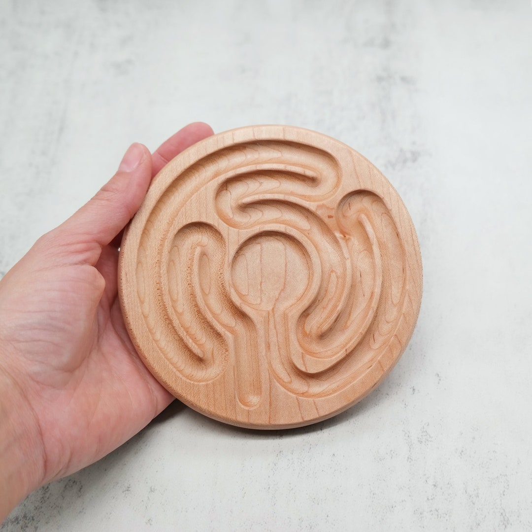 Radial Pocket Finger Labyrinth Ideal for Mindful Breathing, Handheld ...