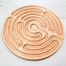 Ball Labyrinth, Wooden Finger Labyrinth, Meditation Labyrinth ...