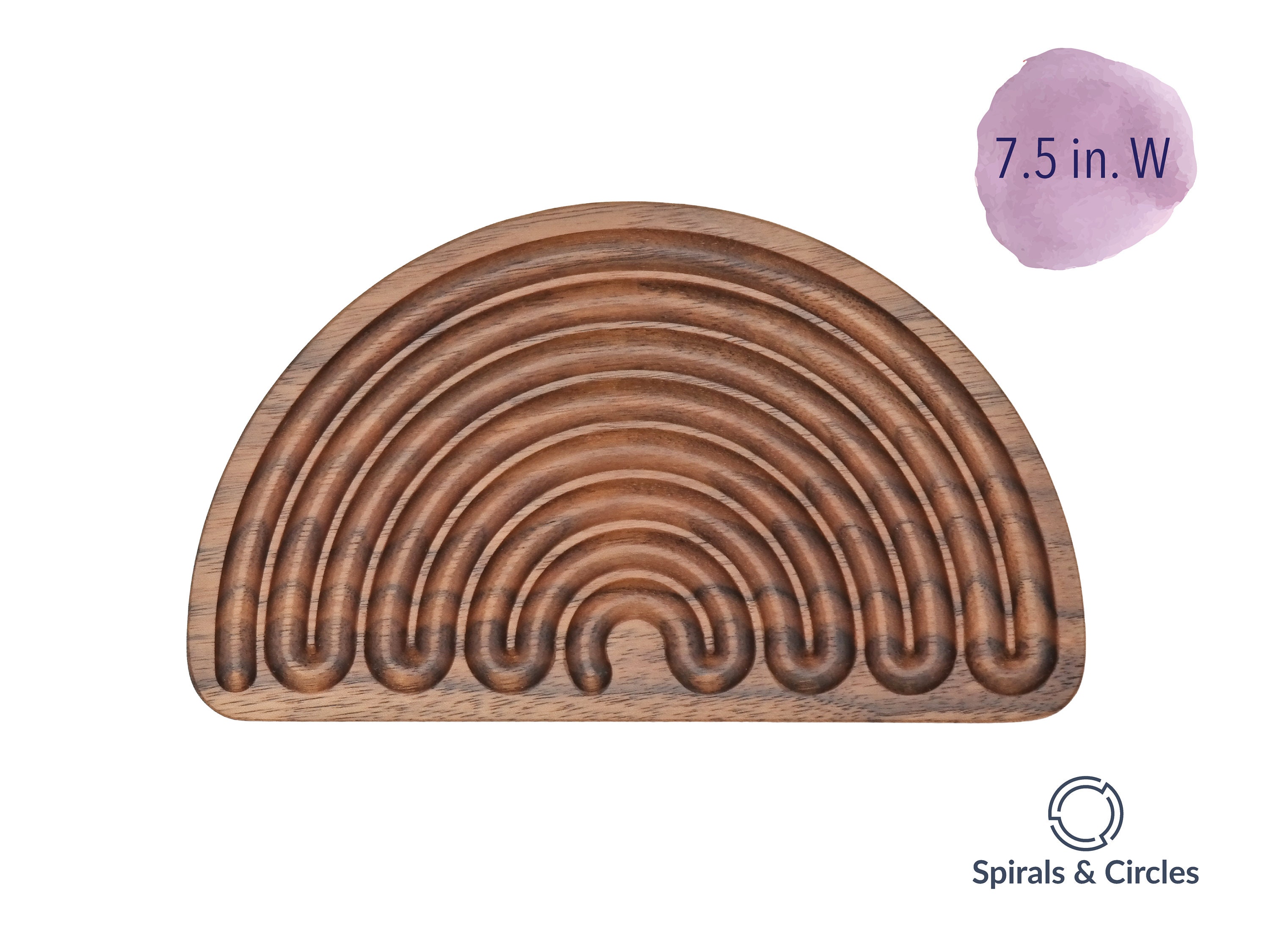 Rainbow Labyrinth, Wooden Finger Labyrinth, Stress Relief Tools ...