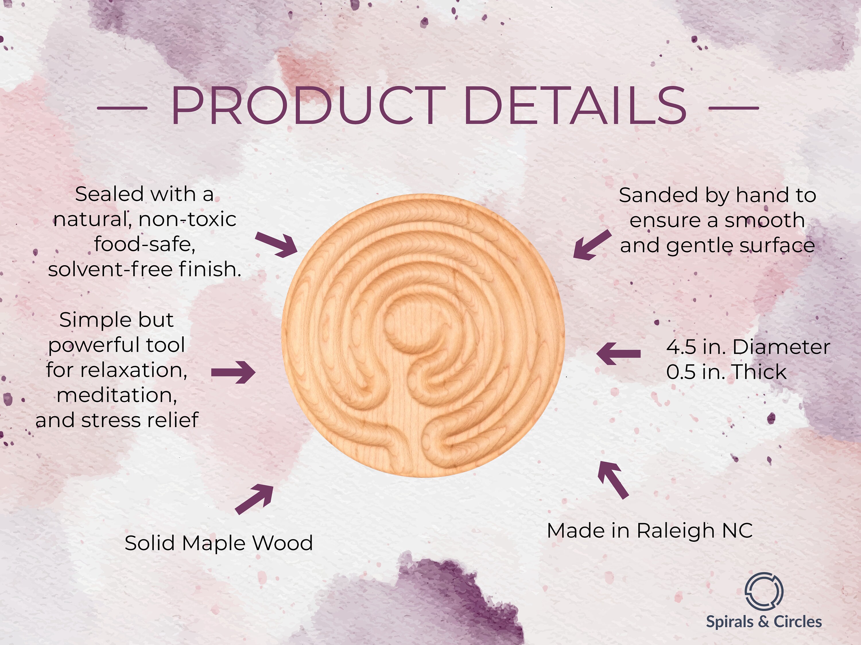 Pocket Labyrinth, Breathing Board, Finger Labyrinth, Finger Maze, Hand ...