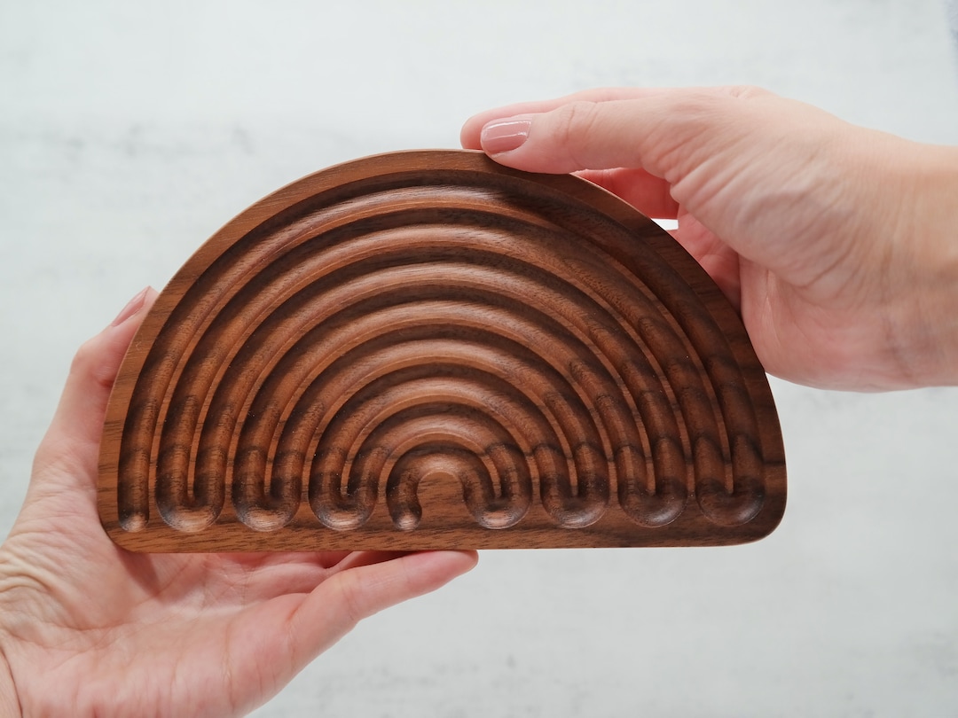 Rainbow Labyrinth, Wooden Finger Labyrinth, Stress Relief Tools ...
