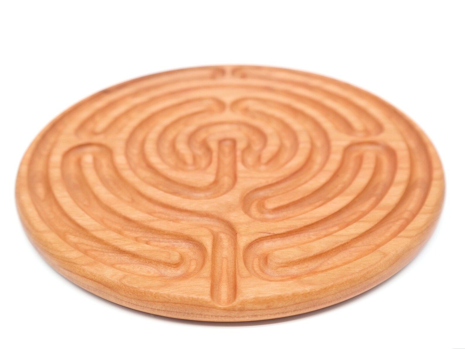 Finger Labyrinth, Wooden Finger Labyrinth, Meditation Labyrinth ...