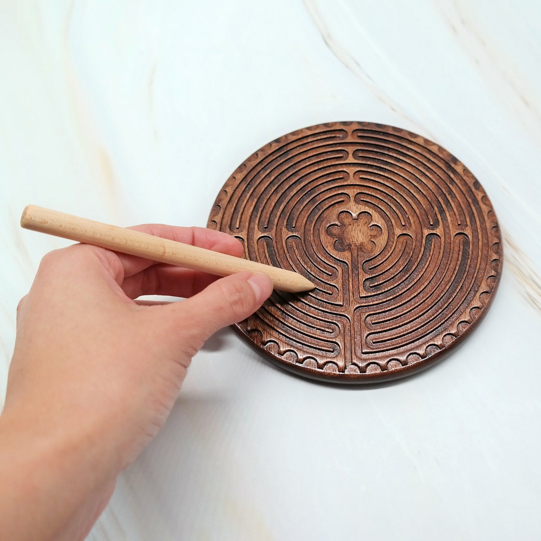 Chartres Cathedral Inspired, Tracing Labyrinth With Stylus, Great for ...
