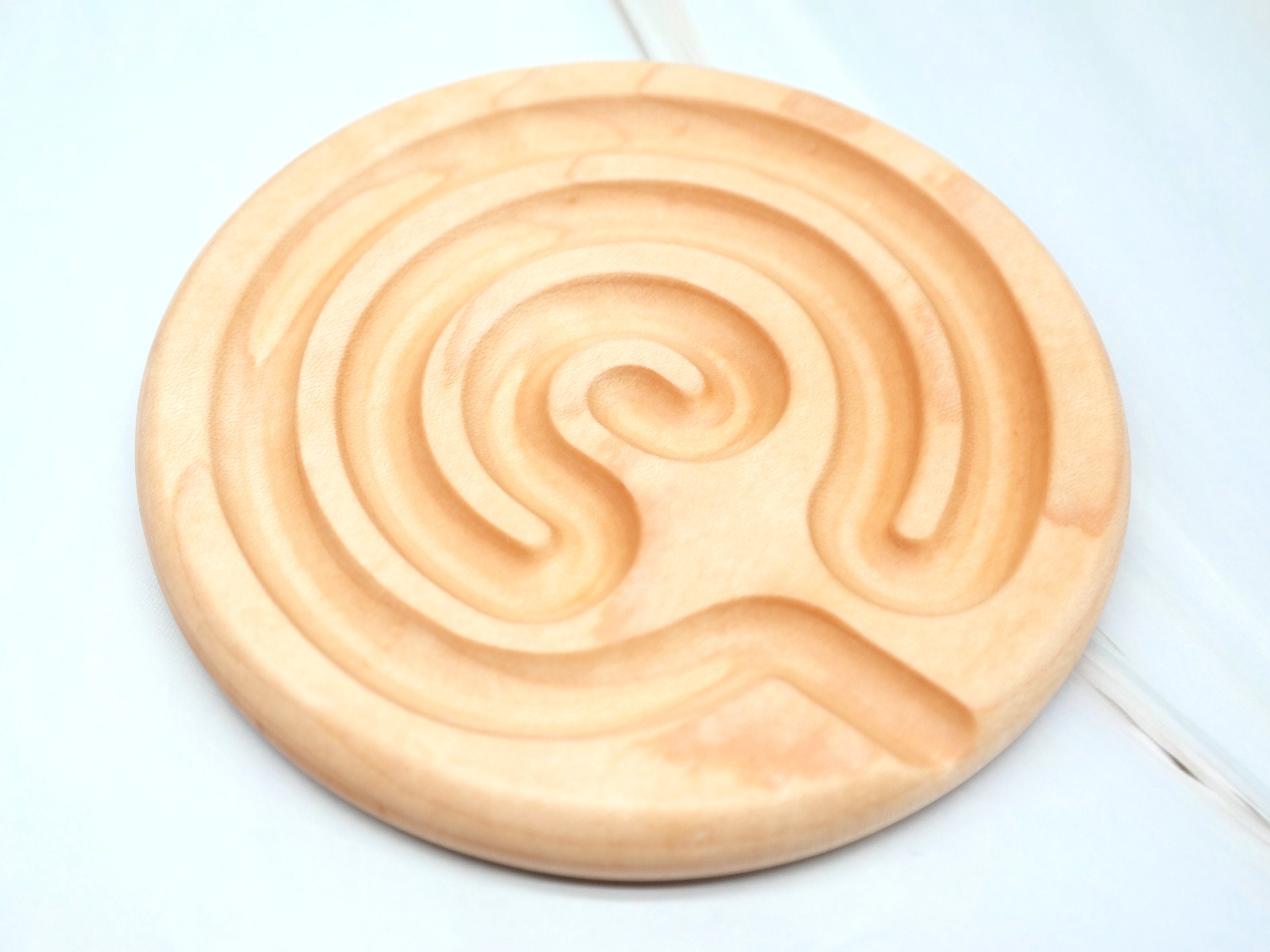 Pocket Labyrinth, Wooden Finger Labyrinth, Finger Labyrinth, Finger ...