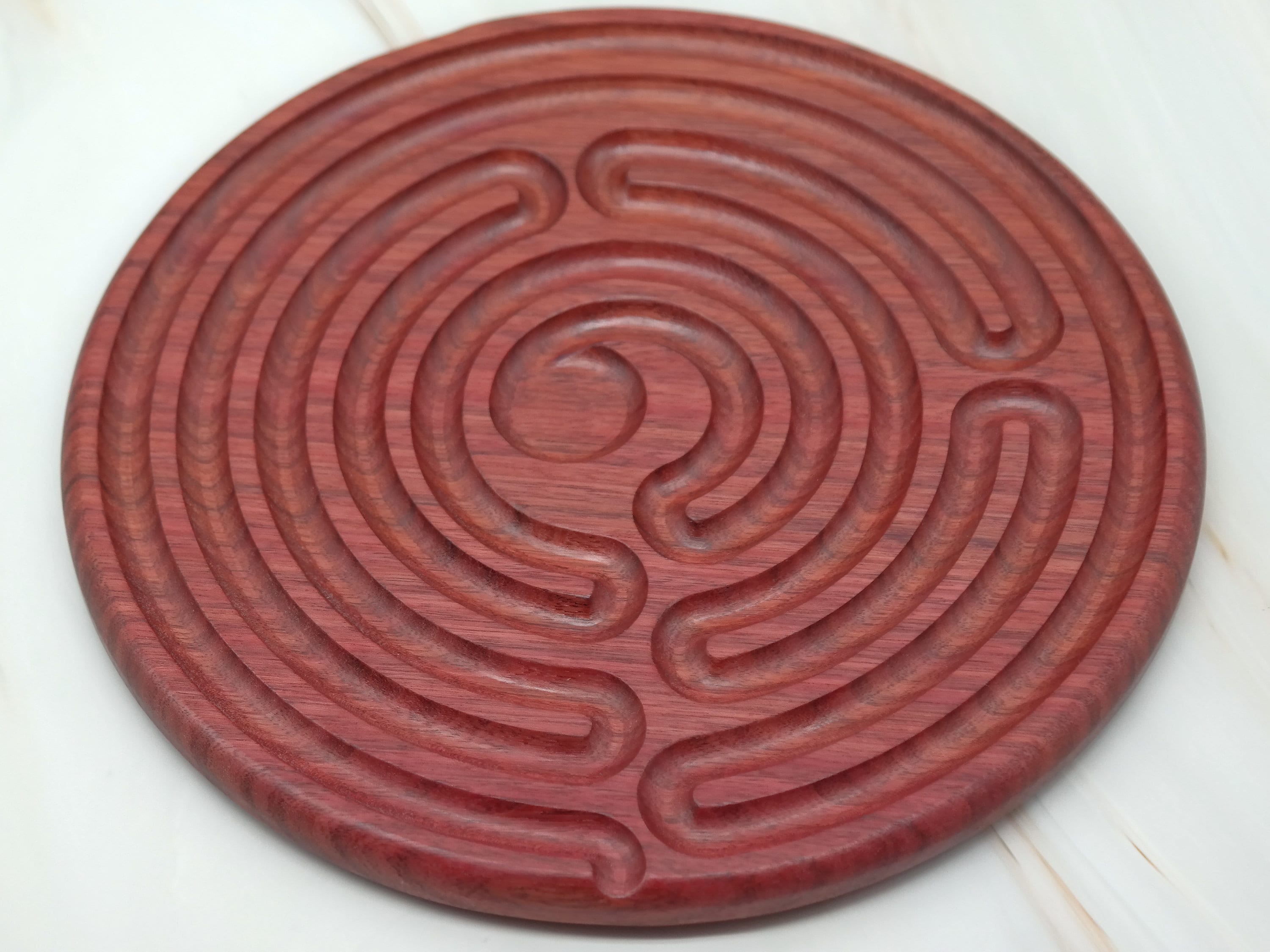 Finger Labyrinth, Wooden Finger Labyrinth, Meditation Labyrinth ...