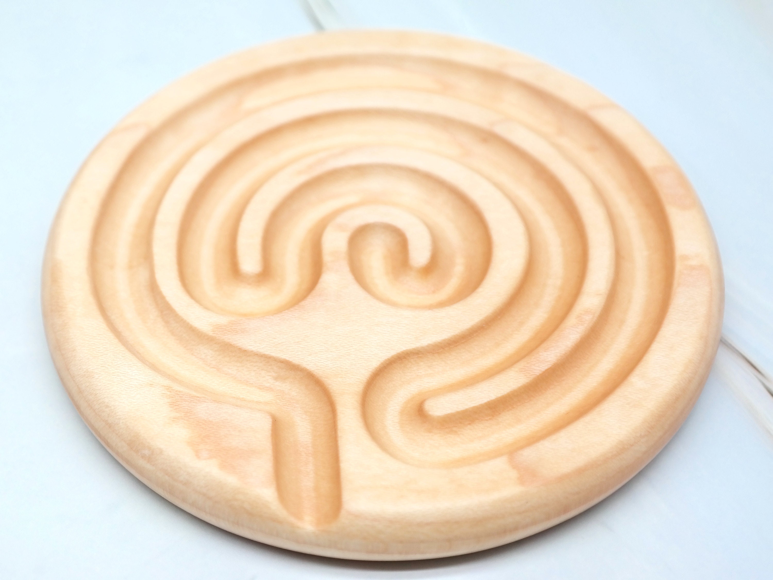 Pocket Labyrinth, Wooden Finger Labyrinth, Finger Labyrinth, Finger ...