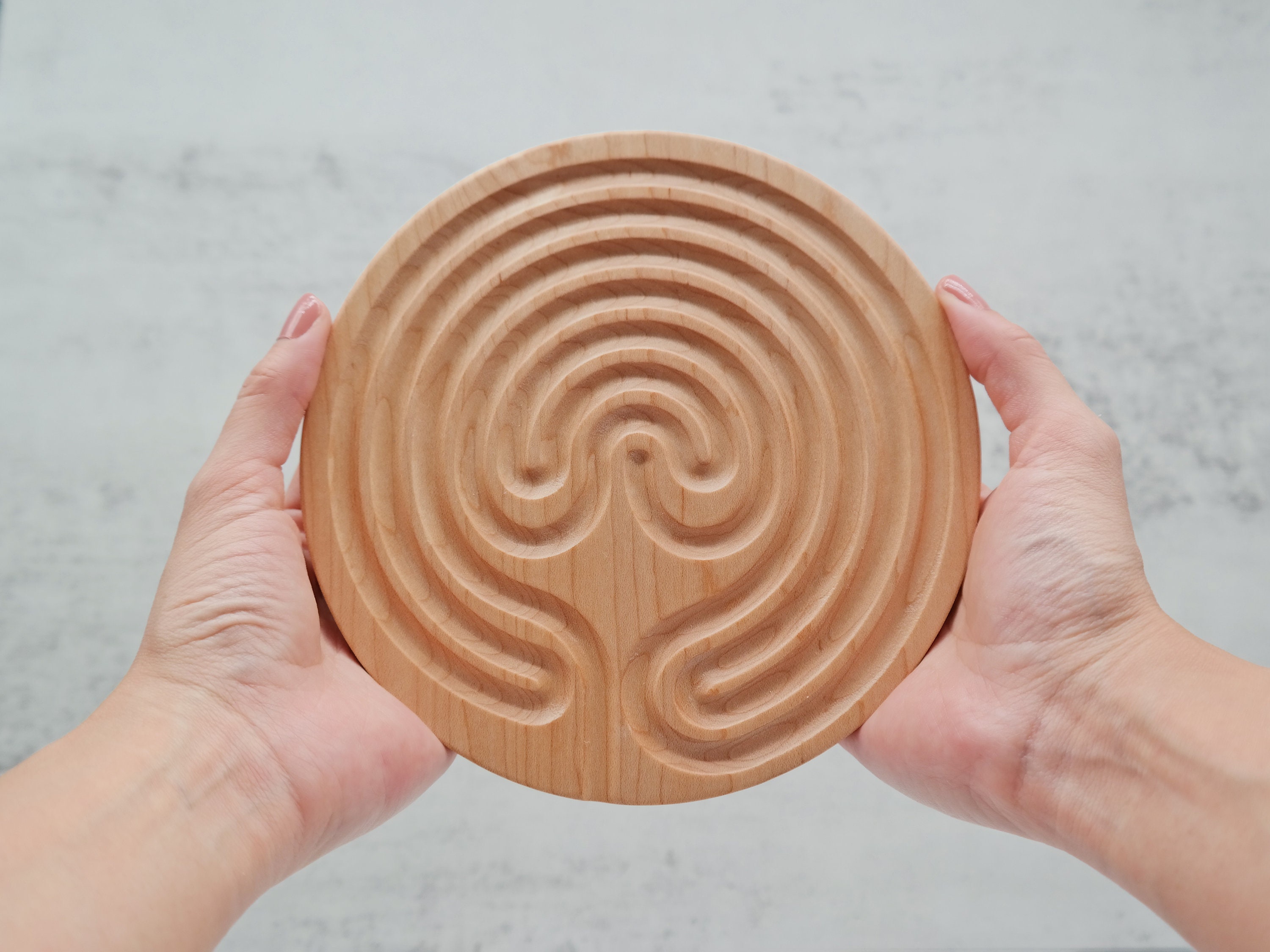 Hand Labyrinth, Finger Maze, Stress Relief Tools, Maze, Wooden Finger ...