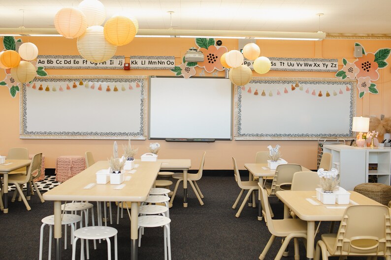 Simply Safari Classroom Decor by Schoolgirl Style. Editable - Etsy