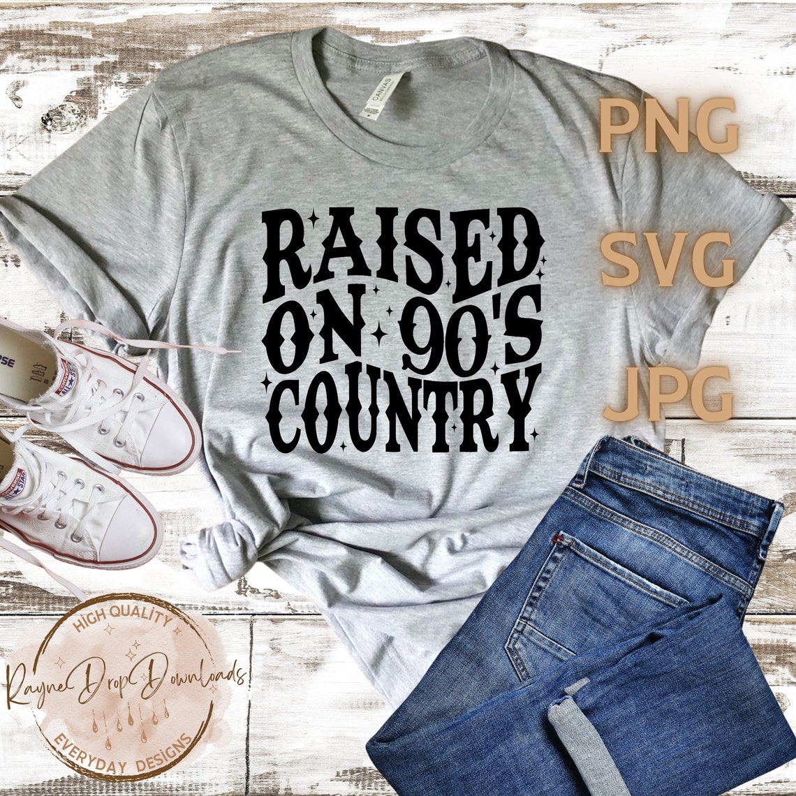 Raised on 90's Country Svg,country Music Svg,country Girl Png,90's ...