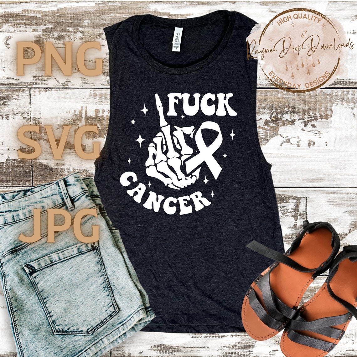 Fuck Cancer Skeleton Hand Middle Finger Svg,cancer Svg,fuck Cancer ...
