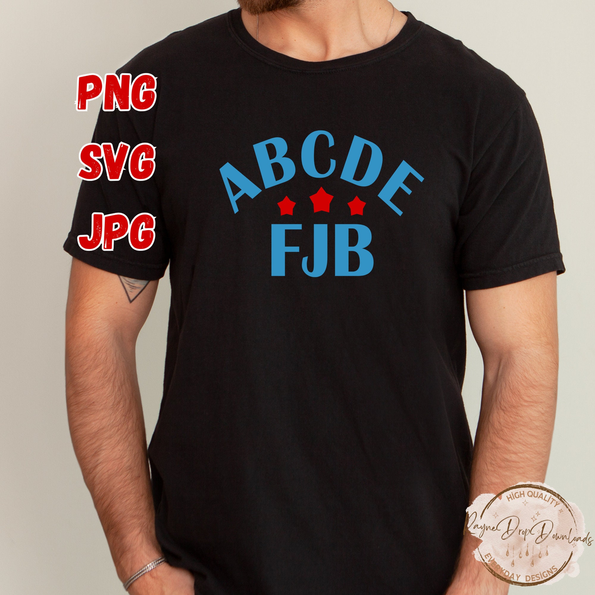 ABCDE FJB Svg, FJB Shirt Design, Funny Political Png, Trump 2024 Svg ...