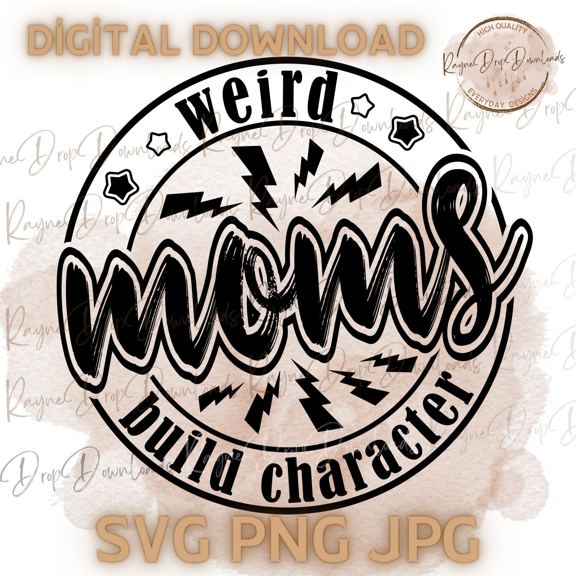 Weird Moms Build Charactersvg,weird Mom Png,weird Mama Svg,awkward Mom ...