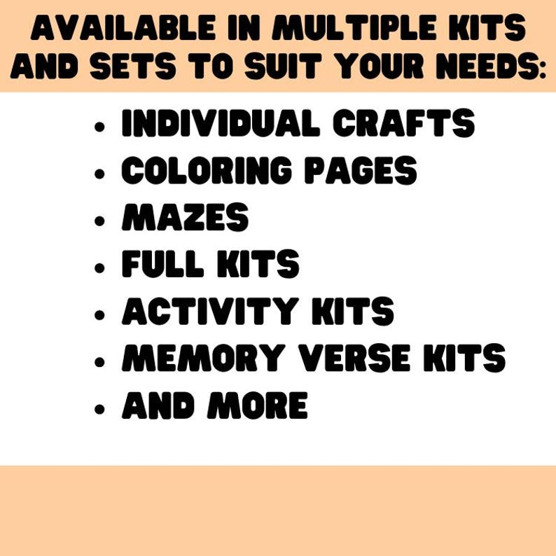 David and Goliath Bible Story Kit: KJV Memory Verses & Activities - Etsy