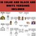 Christmas Story Mini Book: Nativity Coloring Activity (digital Download ...