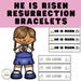 He is Risen Easter Craft for Kids - Christian Sunday School Activity ...