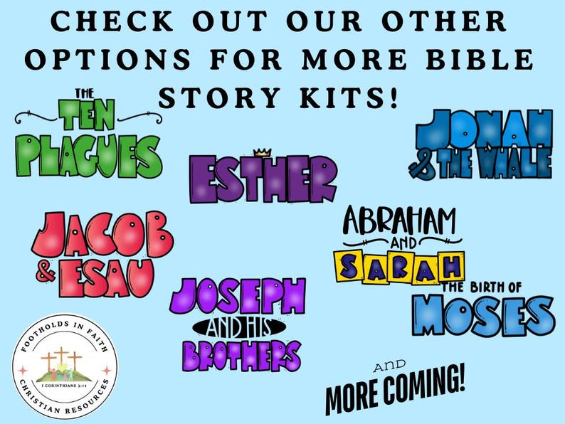 Jonah and the Whale Activity Kit: Printable Bible Crafts (digital ...