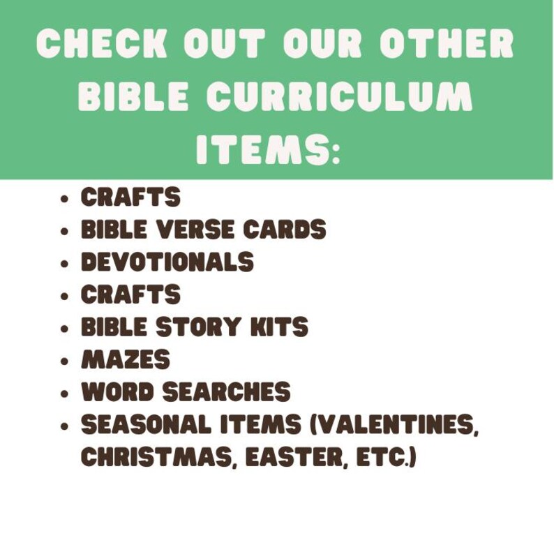 Fun Bible Characters Game for Kids - 'I Have, Who Has' Printable for ...