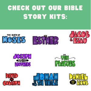 Fun Bible Characters Game for Kids - 'I Have, Who Has' Printable for ...