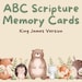ABC Bible Verse Cards for Kids | Woodland Animal Theme | KJV Scripture ...