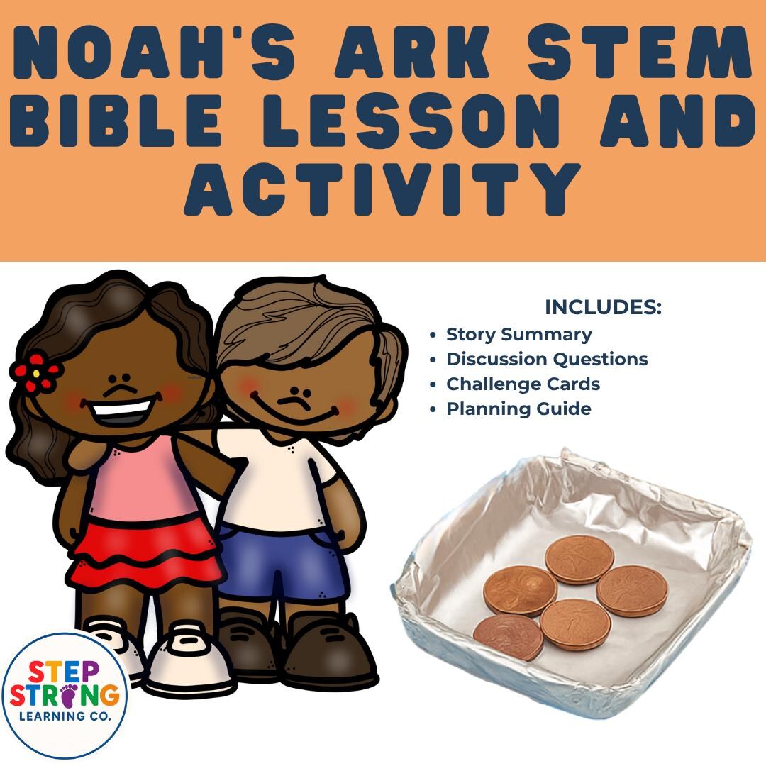 Noah's Ark STEM Challenge: Bible Science Activity for Kids (ages 8-12 ...