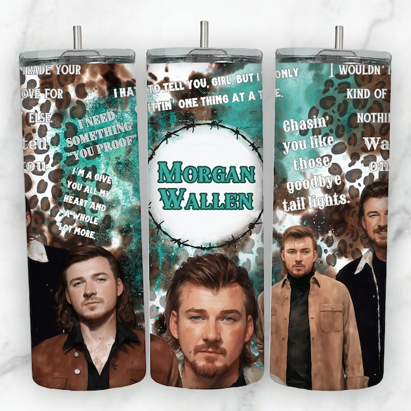Morgan Wallen Sublimated - Etsy