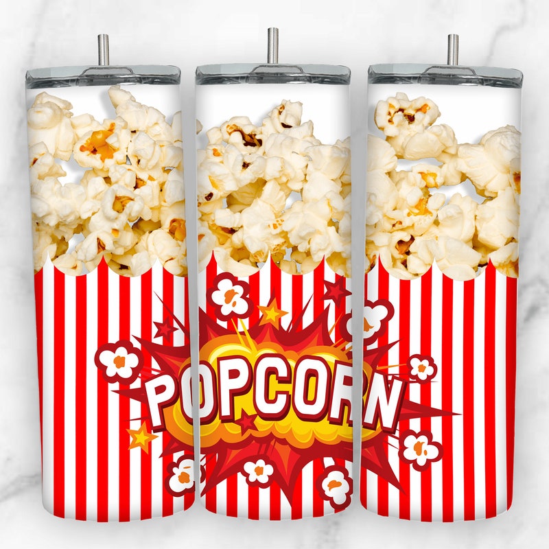 Popcorn Background - Etsy