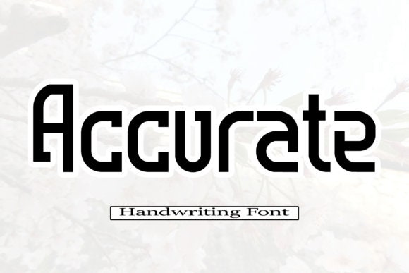 Accurate Font, Bold Font, Classic Font, Script Font, Vintage Font ...