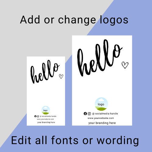 Editable Packaging Labels | Small Business | Mail Packaging Labels ...