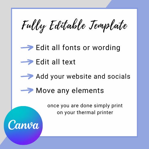 Editable Packaging Labels | Small Business | Mail Packaging Labels ...