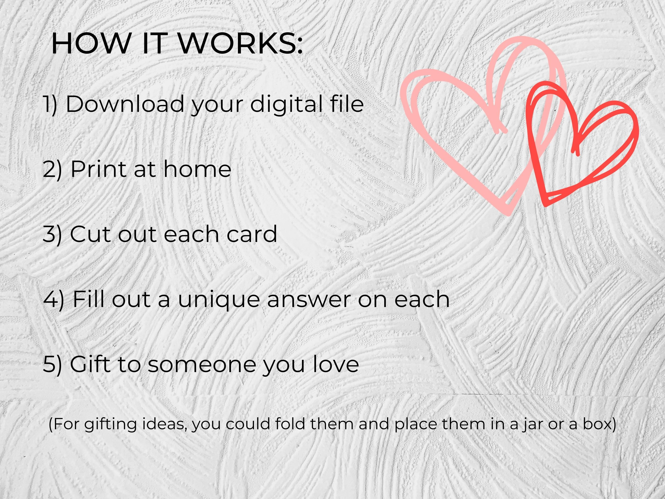 50 Things I Love About You Printable | Love Notes | Personalized ...