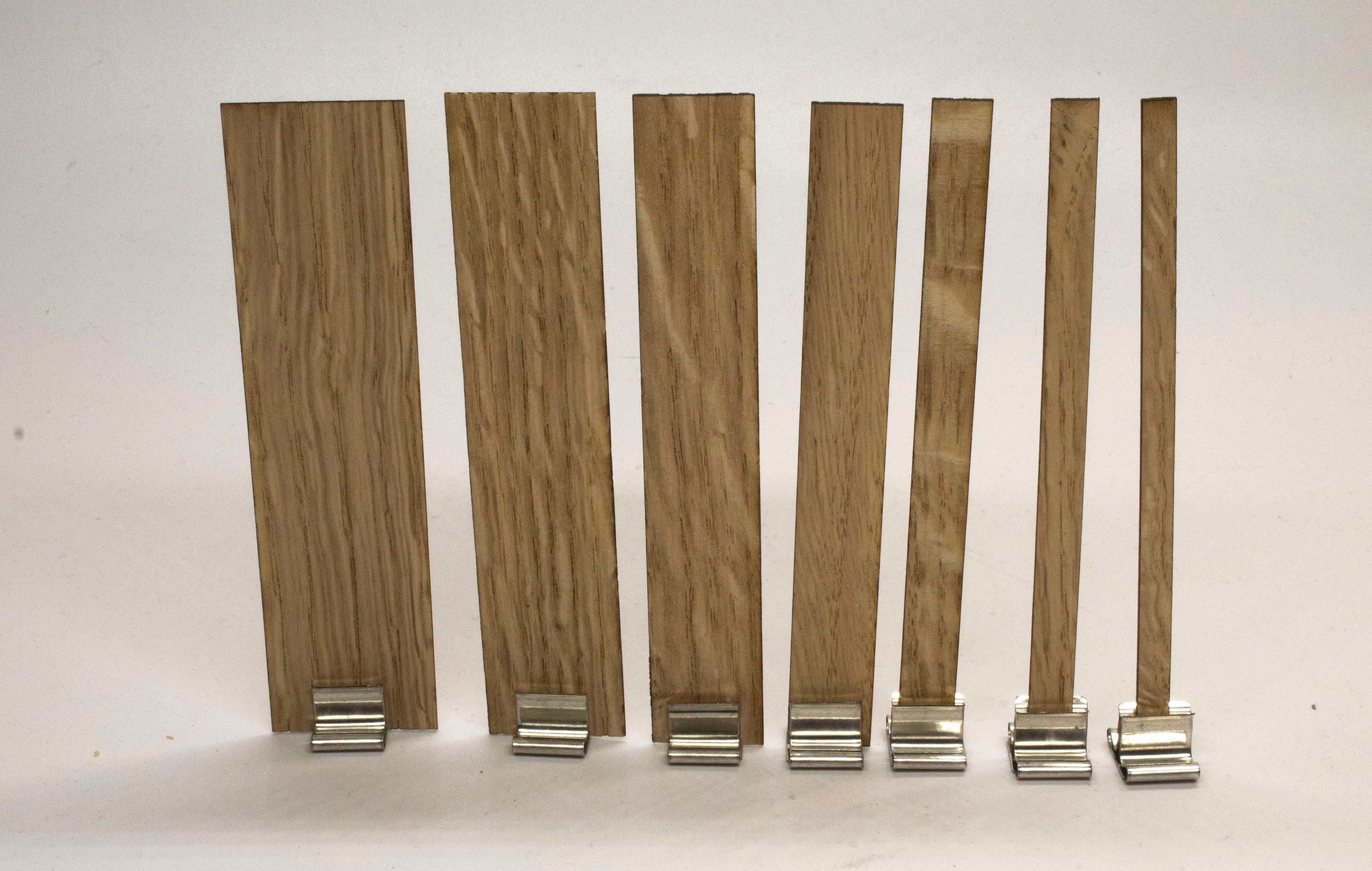 Wooden Wicks Starter Kit. 96 Wooden Wicks in 8 Widths, for Each Type of ...