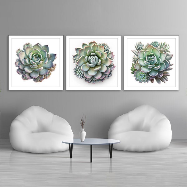Succulent Wall Art - Etsy