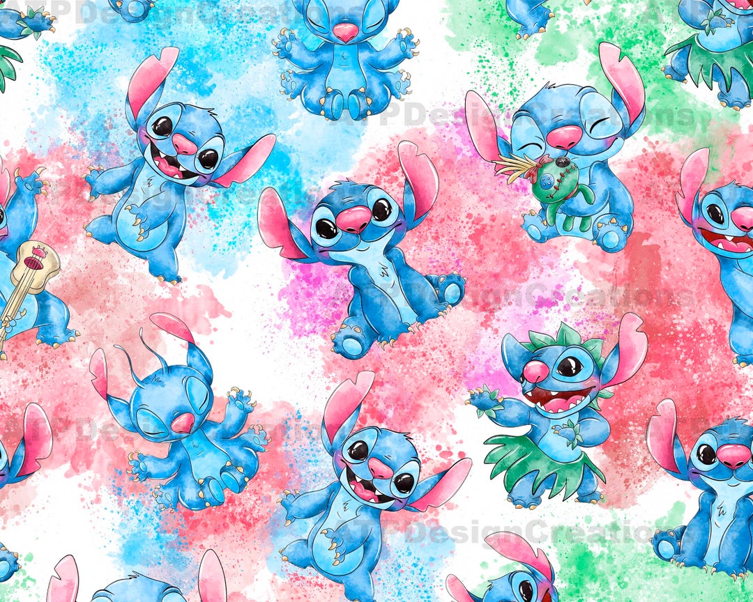 Stitch Digital Paper, Stitch Seamless Pattern, Digital Seamless File ...