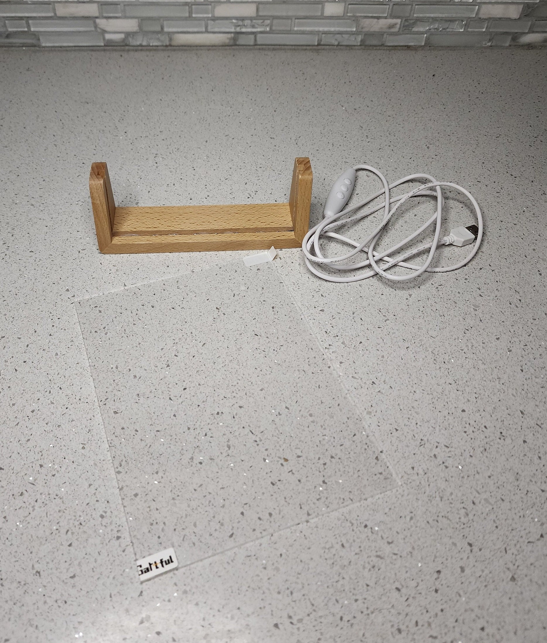 Custom Laser Etched Acrylic to Do Sign With LED Light - Etsy