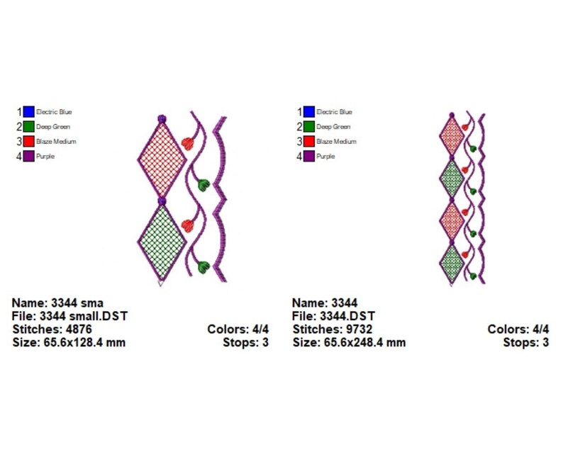 Cutwork Border Machine Embroidery Designs, Floral Border Embroidery ...