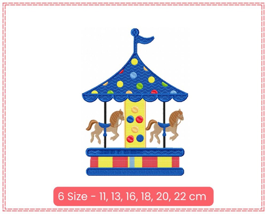 Carousel Complete With Intricate Horses That Capture the Magic of a ...