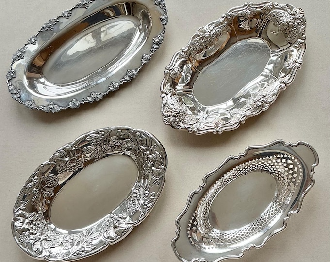 Vintage Reflection 1847 Rogers Bros IS 9280 Large Silver Oval ...