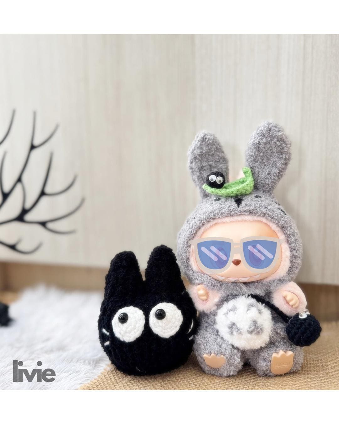 Cute Ghibli Labubu Clothes, Crochet Labubu Outfit, Handmade Clothes ...