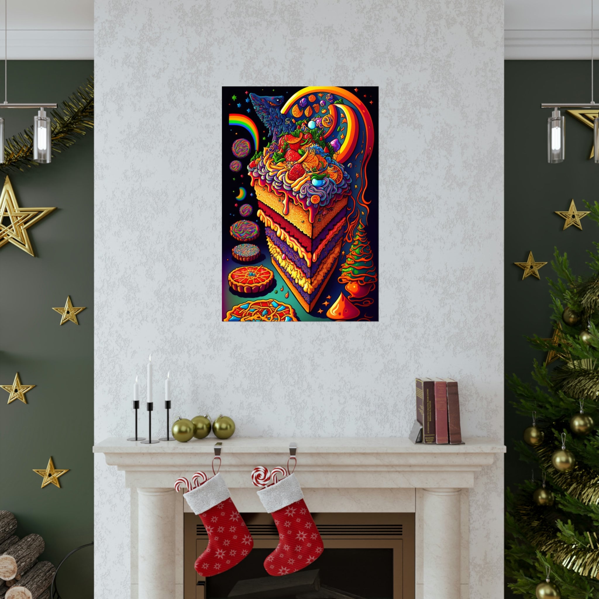 Trippy Poster Psychedelic Lsd Trip Cool Blacklight Poster Lsd ...