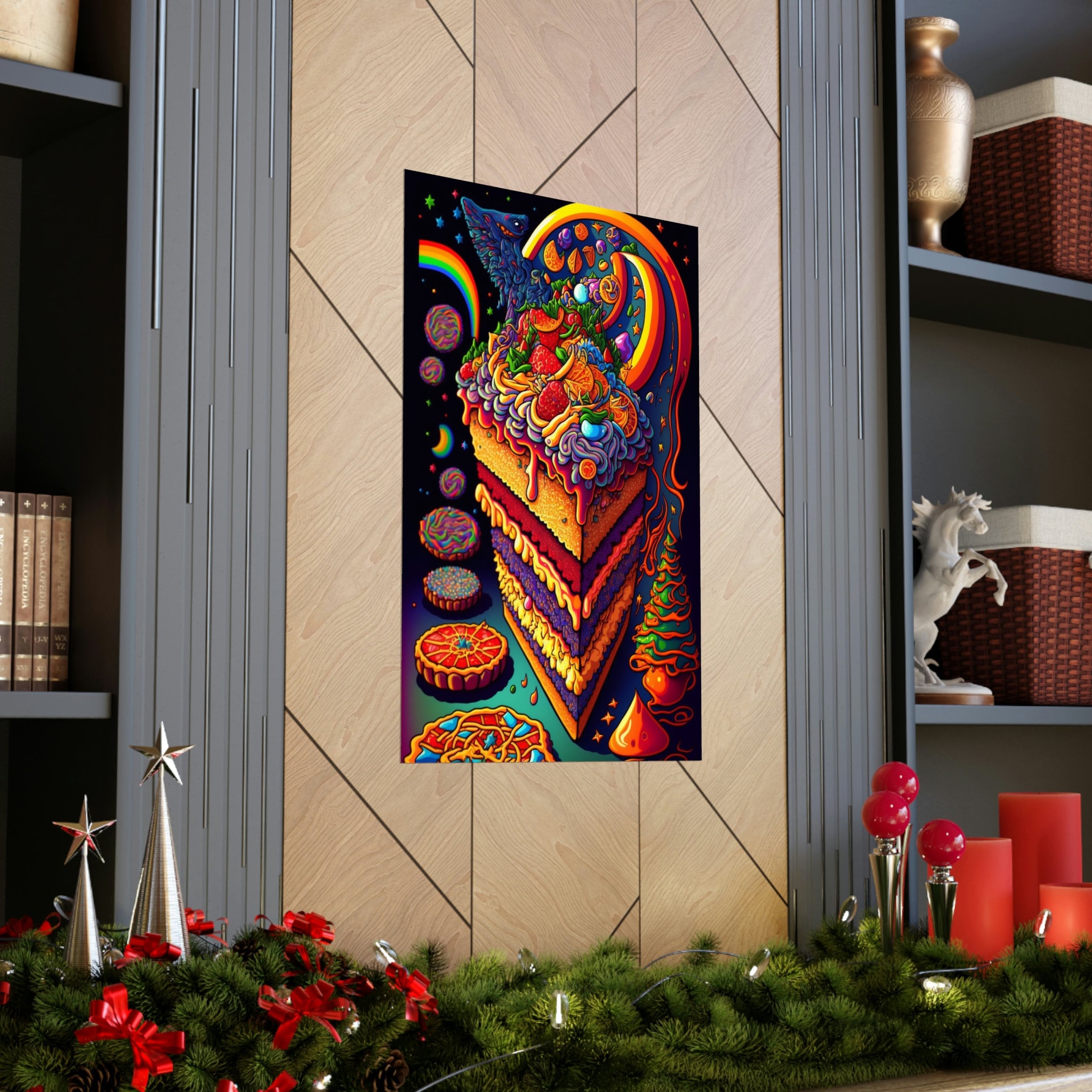 Trippy Poster Psychedelic Lsd Trip Cool Blacklight Poster Lsd ...