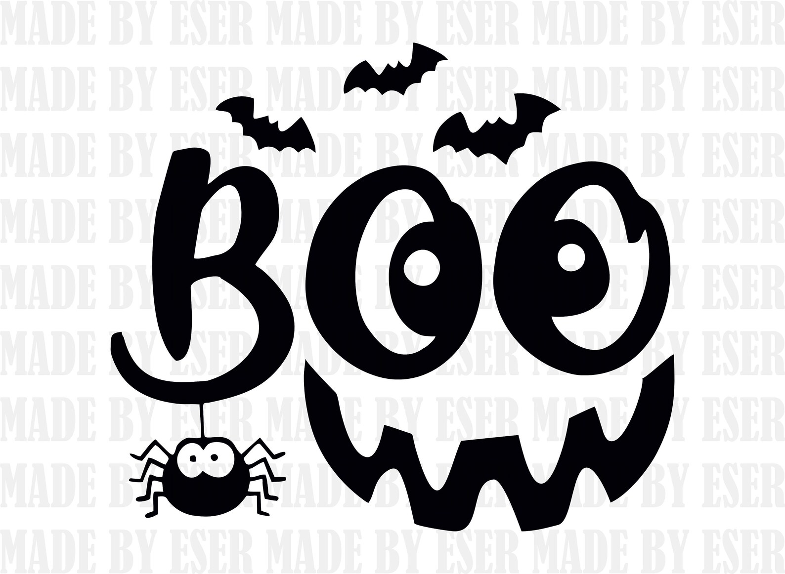 Cute Boo, Spooky Boo, Cute Boo Svg, Boo Ghost Svg, Boo Halloween Svg ...